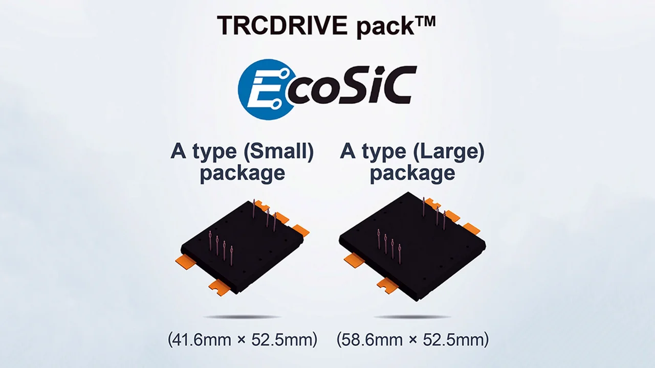 Reduces the size of xEV inverters – Rohm`s new TRCDRIVE pack with 2-in ...